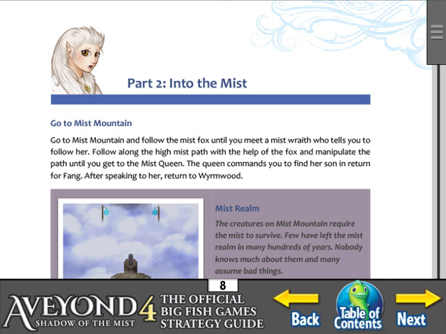 Aveyond 4: Shadow of the Mist Strategy Guide Game Free Download